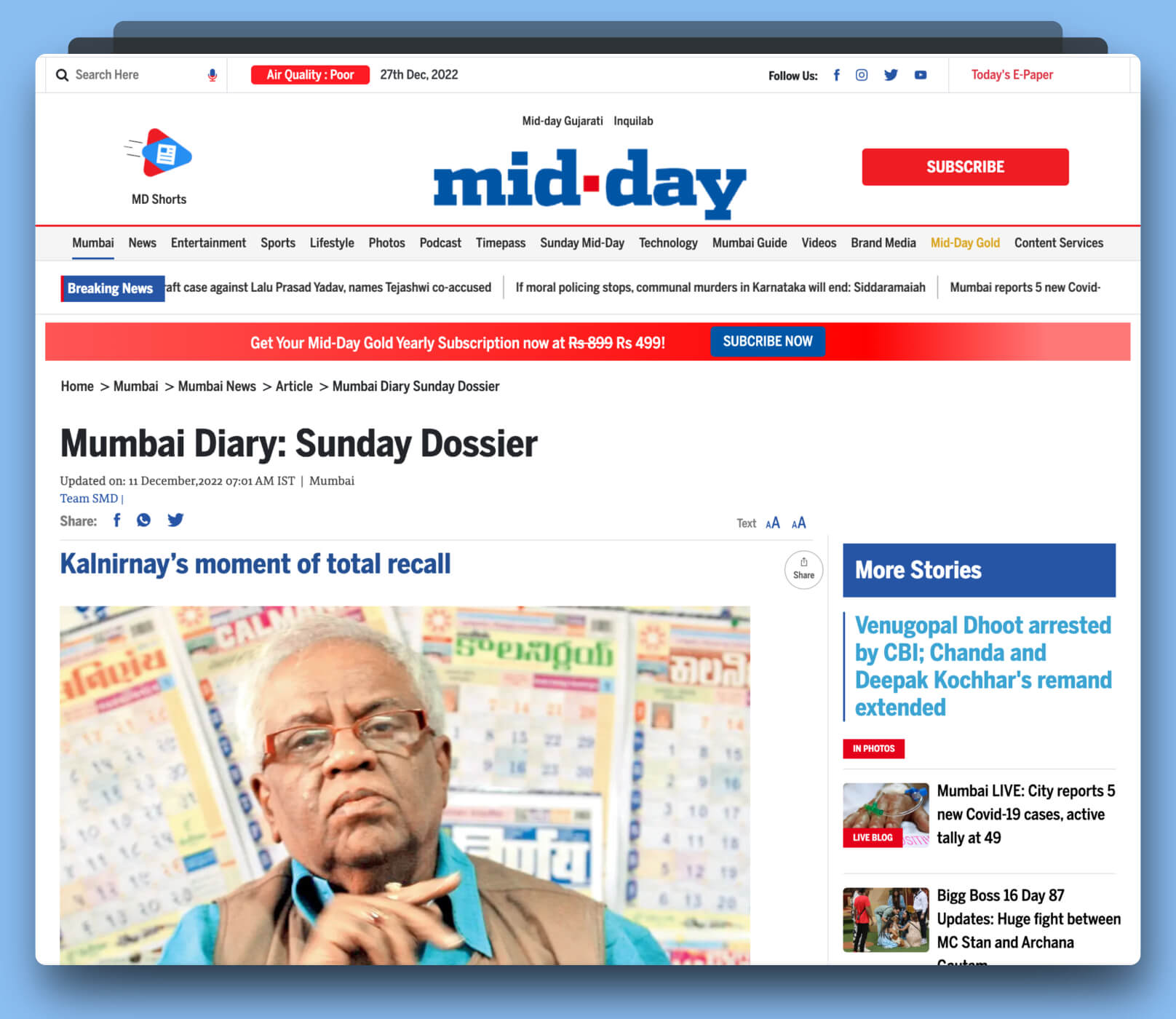 Kalnirnay in Media • Kalnirnay